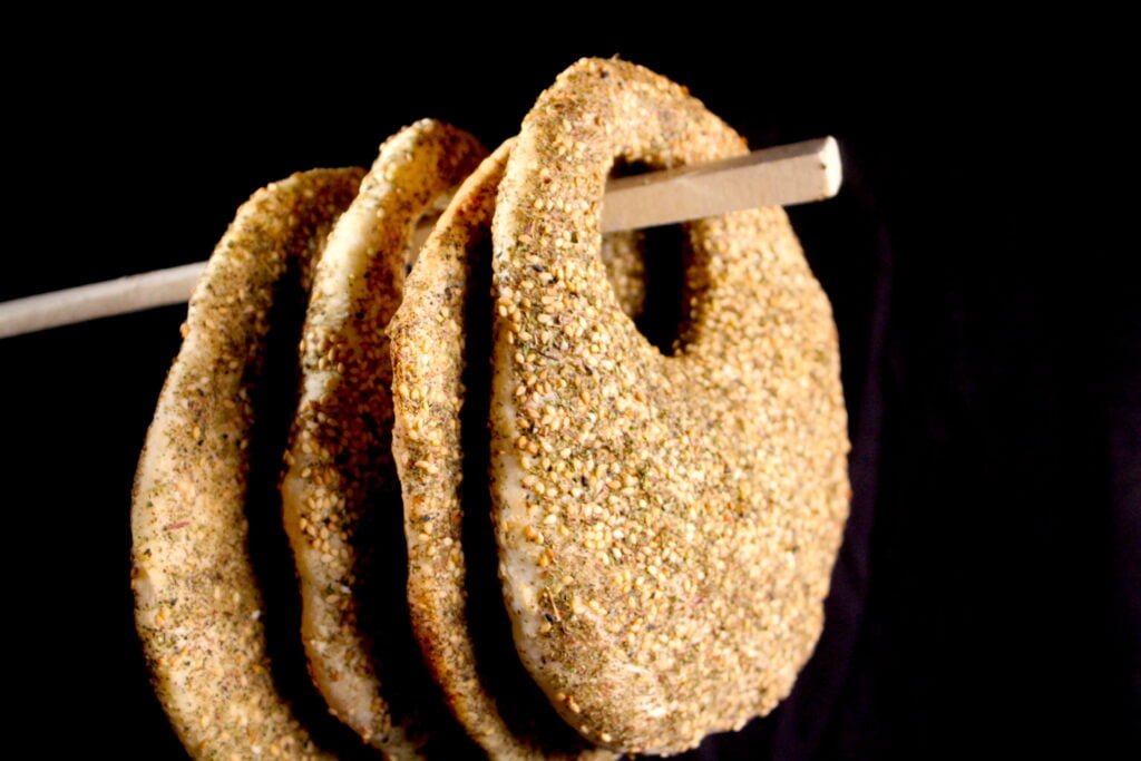 My Lebanese 'kaak' with za'atar - a-la-Damaris